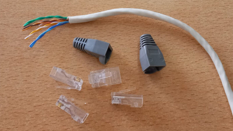 ¿Cómo armar cables de red para internet?